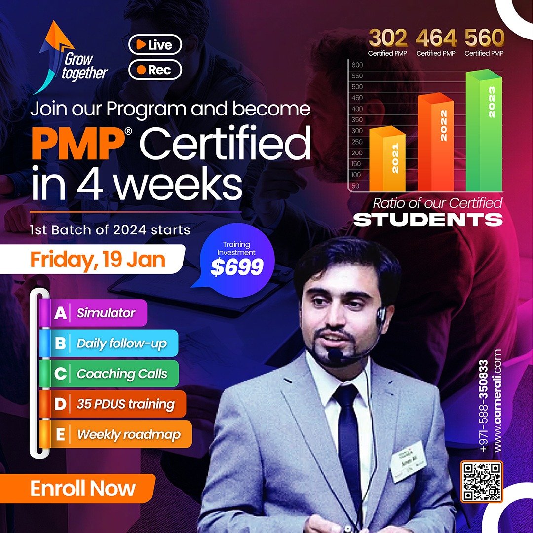 PMP Batch Training - aamerali We provide training with a 100% Success ... PMP Batch Training - aamerali We provide training with a 100% Success ...